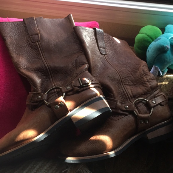 Element | Shoes | Element X Brown Leather Boots | Poshmark